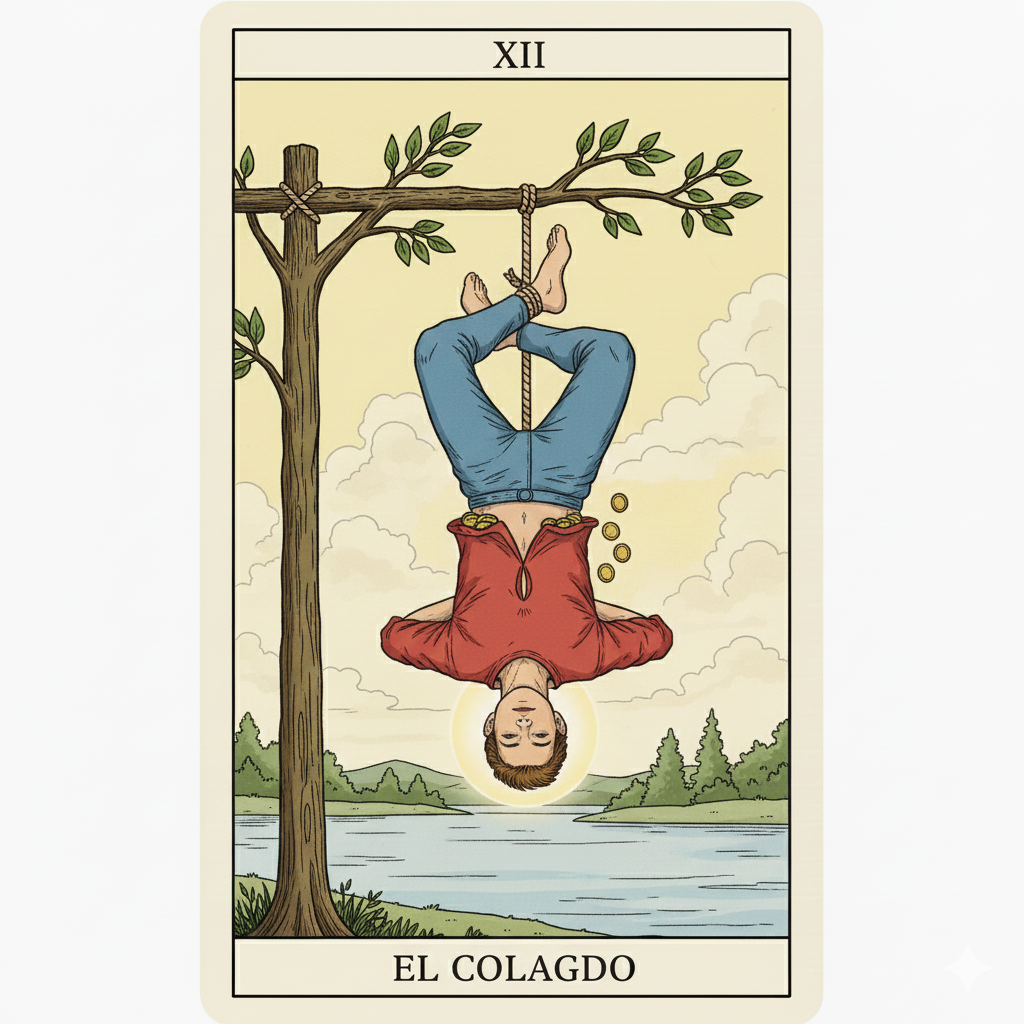 El Colgado (XII) - Significado del Tarot | Mystical Visions | Mystical ...