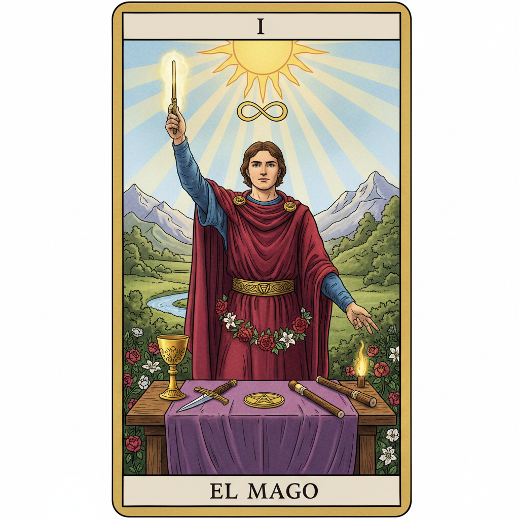 El Mago (I) - Significado del Tarot | Mystical Visions | Mystical Visions